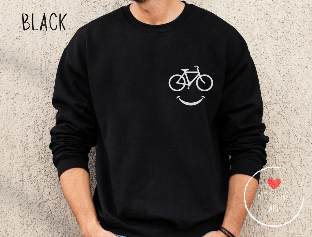 Biking Sweatshirt, Cycling Shirt, Gift for Husband, Cycling Sweater ...