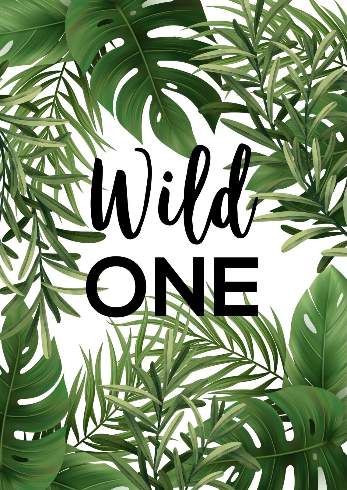 Digital Print | Wild One - Etsy