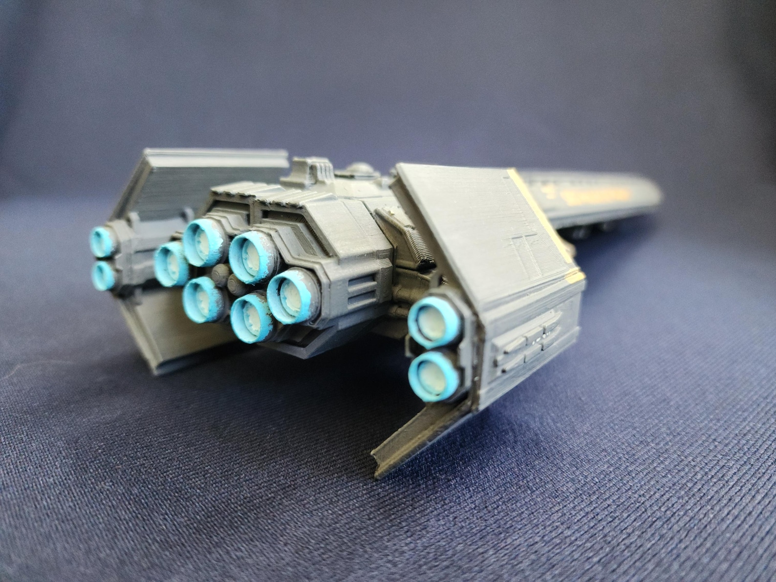 Helldivers 2 Super Destroyer Ship Model - Hand Painted or 3D Print Only ...