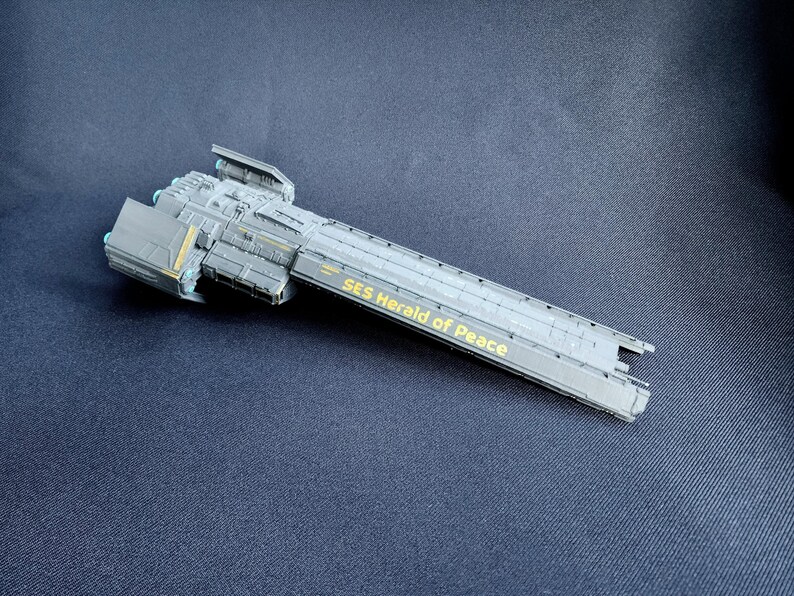 Helldivers 2 Super Destroyer Ship Model - Hand Painted or 3D Print Only ...