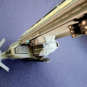 Helldivers 2 Super Destroyer Ship Model - Hand Painted or 3D Print Only ...