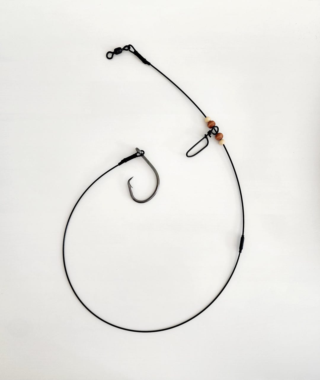 3ft Castable Shark Fishing Leader With Size 13/0 Non-offset Circle Hook ...