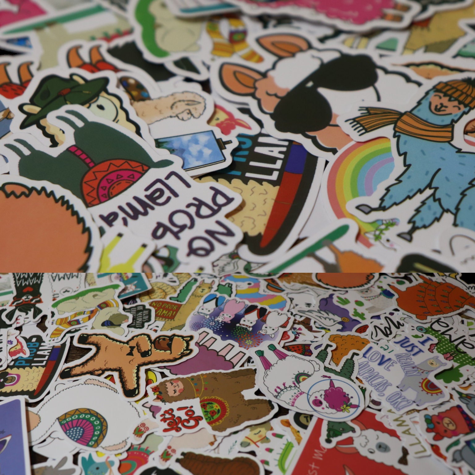 Llama Sticker Pack (lots of Different Variations) - Etsy