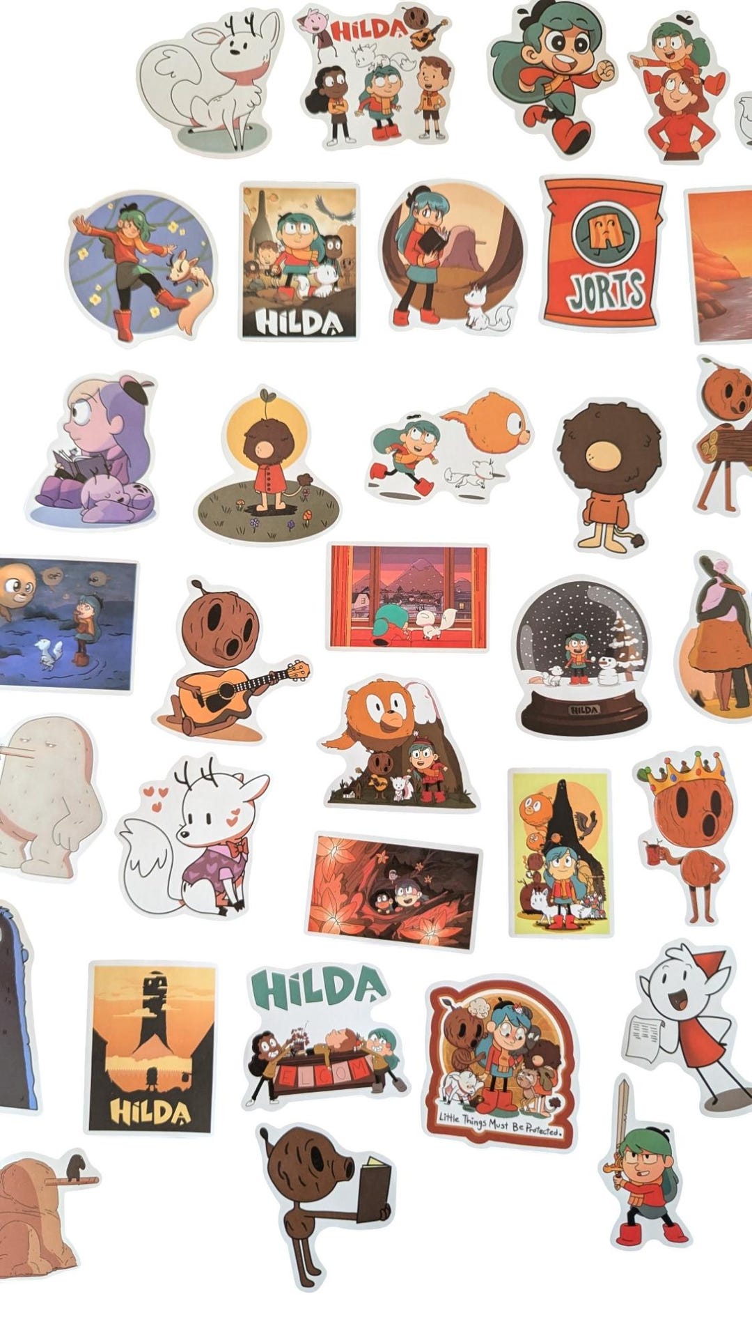 Hilda Fun Sticker Pack lots of Different Variations - Etsy