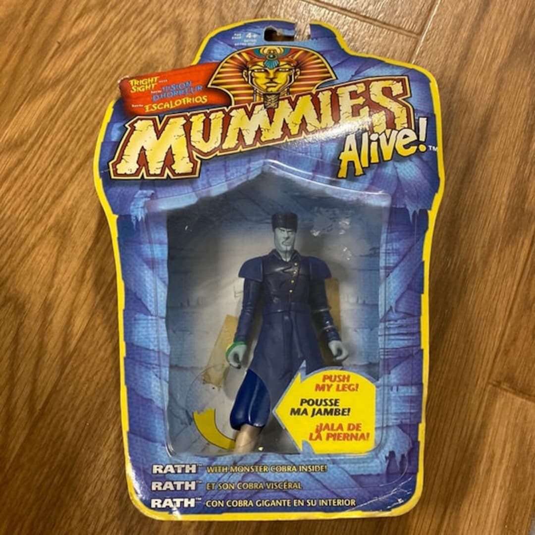 MUMMIES ALIVE Fright Sight Rath W/monster Cobra Inside. - Etsy