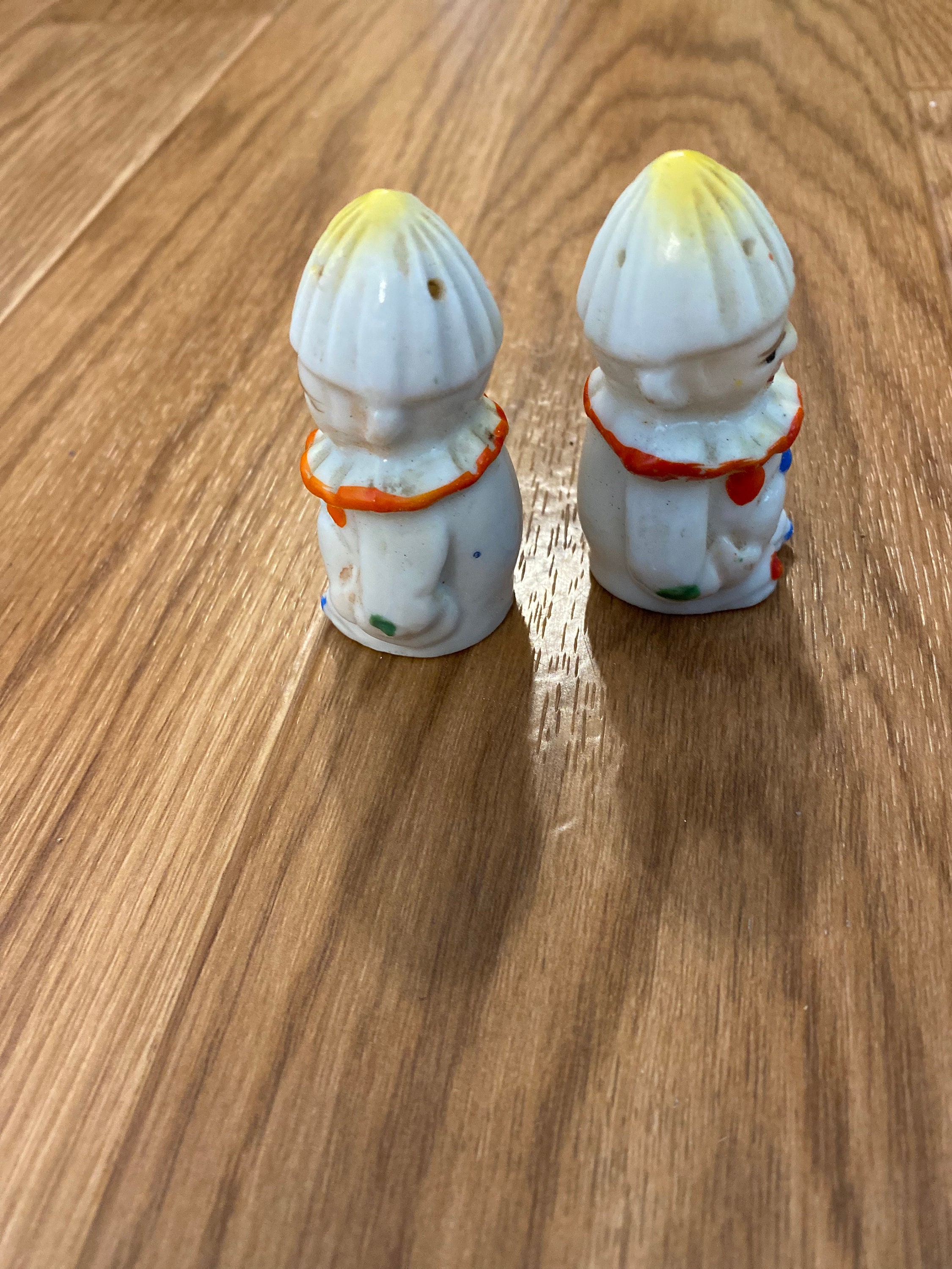 Japanese Happy and Sad Clown Salt & Pepper Shakers Vintage Rare - Etsy