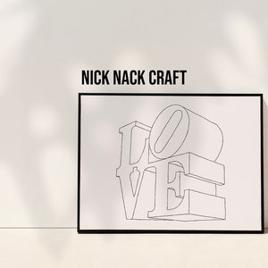 Digital Download | Printable | Philadelphia Sketch Art | Line Art ...