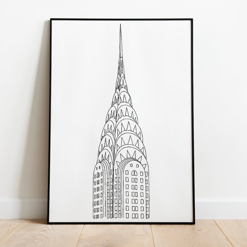 Chrysler Building - Etsy