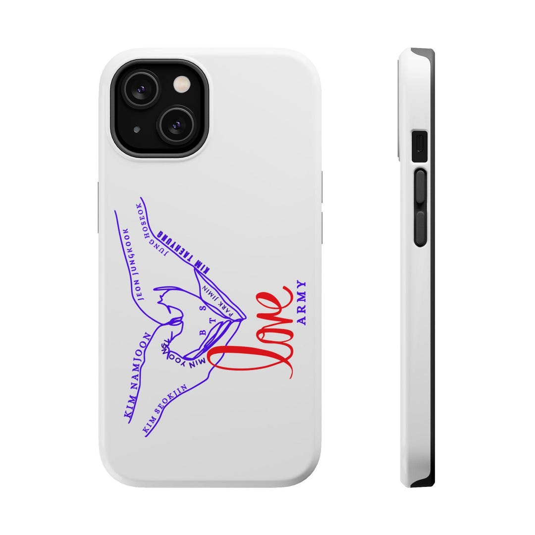 Custom Love Army, BTS Magnetic Tough Phone Case - Etsy