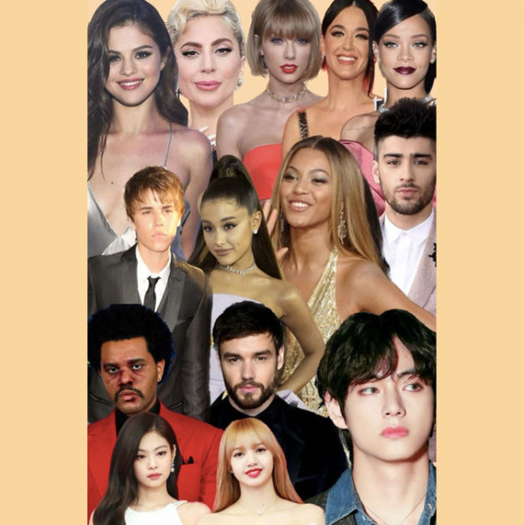 Custom Celebrity Actor Singer Model PRINTABLE Life Size Cut Out ...