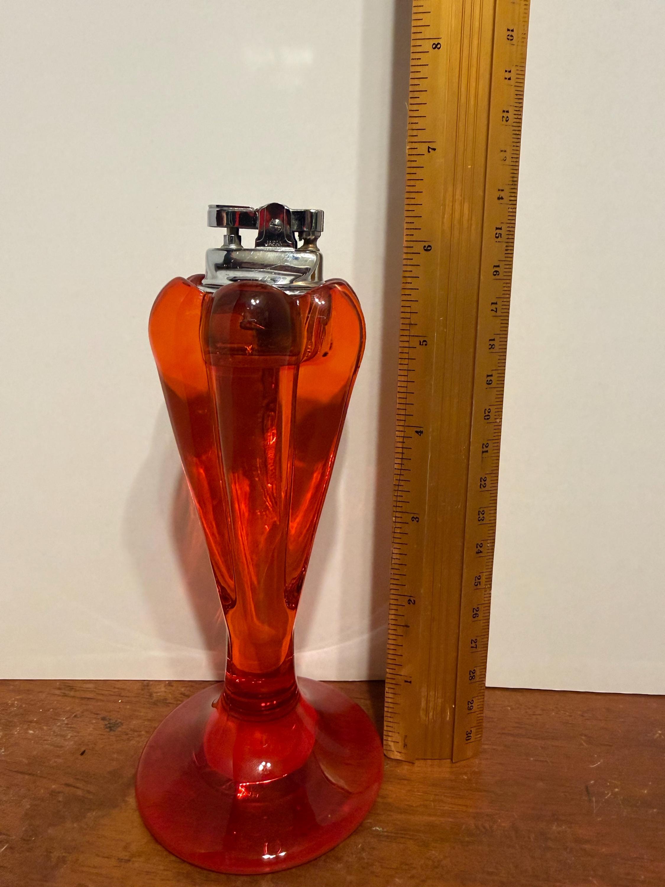 Vintage MCM Viking Rare Red Table Lighter, Mid Century 1966 - Etsy