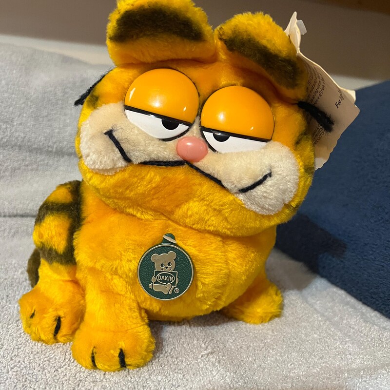 Garfield Plush - Etsy