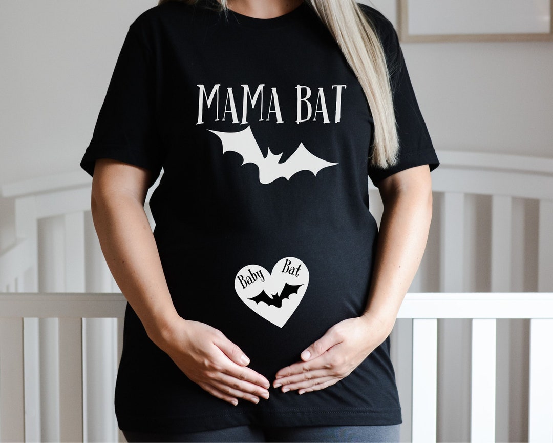 Gothic Pregnancy Announcement Halloween Maternity Shirt Goth New Mom to ...