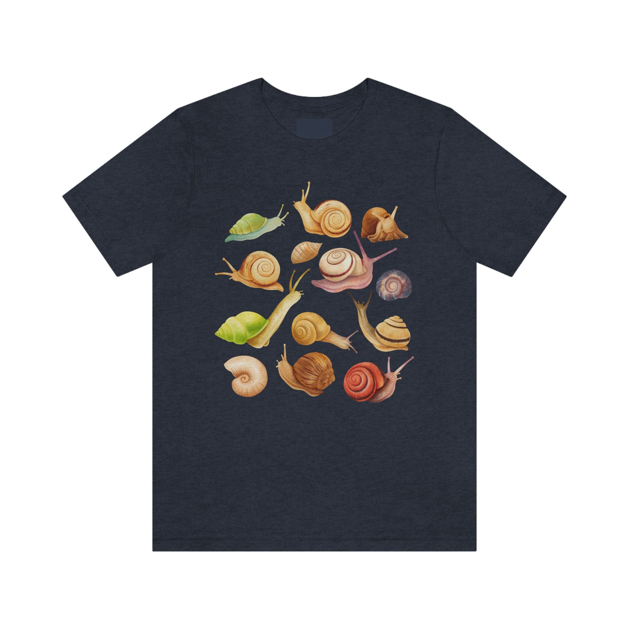 Vintage Cottagecore Snail Shirt Forestcore Snail Lover Gift Snail Tee ...