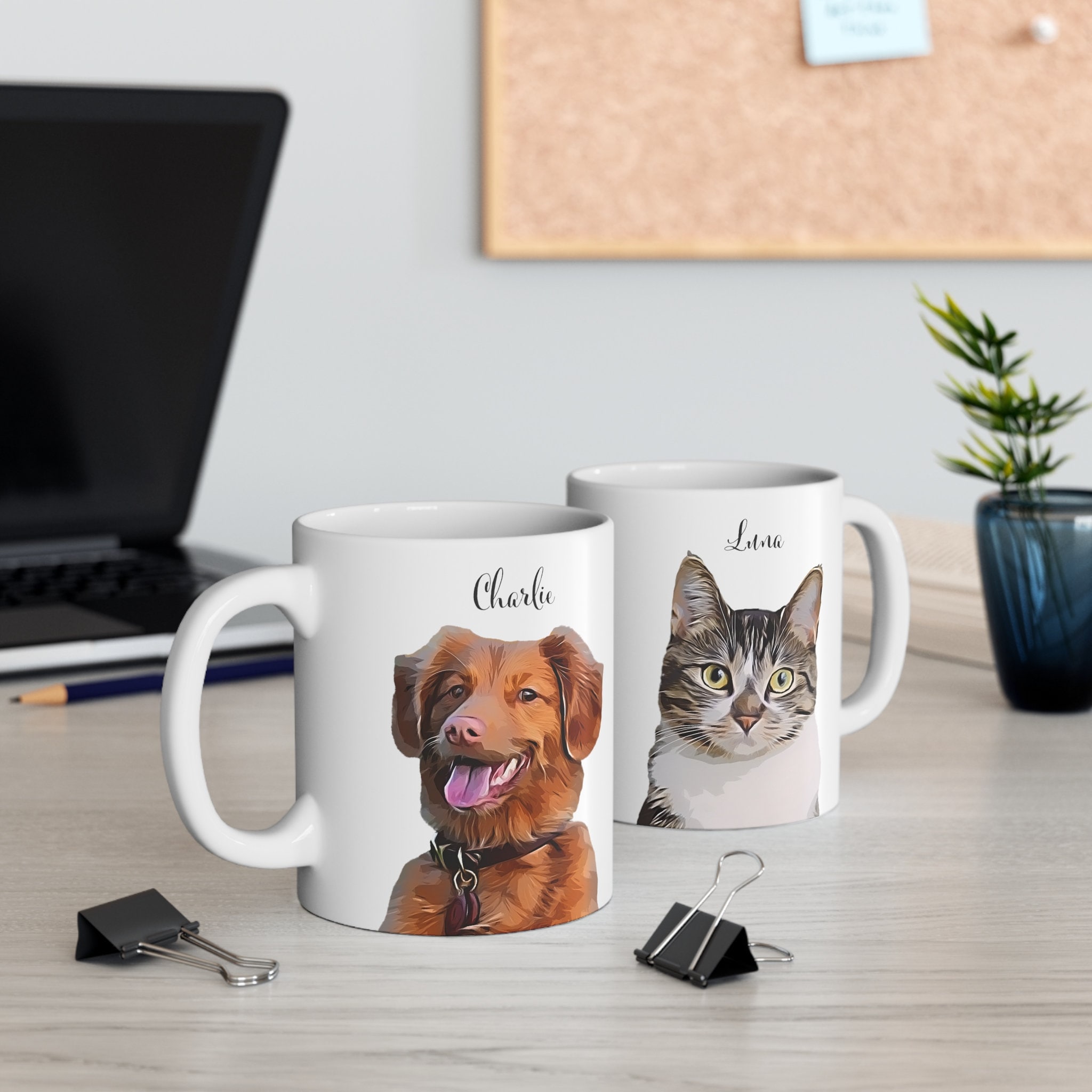 Custom Pet Mug Customized Pet Mug Custom Cat Mug Dog Mug Personalized ...