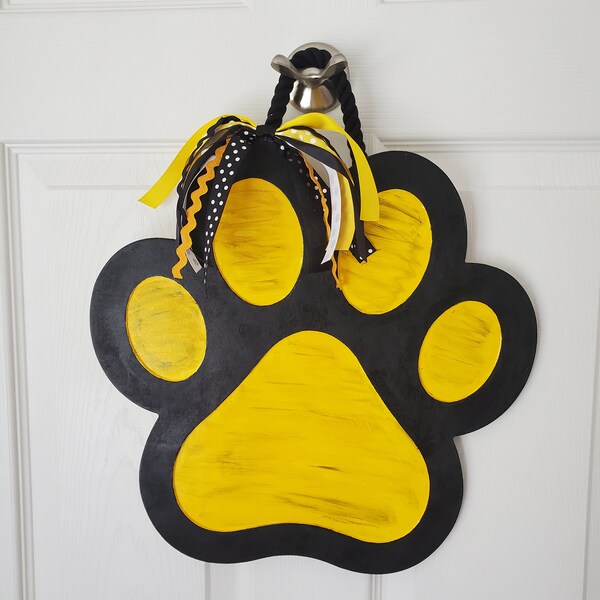 Paw Door Hanger - Etsy