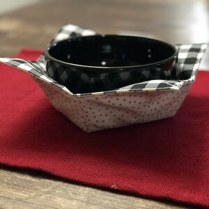 Microwave Bowl Cozy Sewing Tutorial | Hot Bowl Cozy Holder | Soup Bowl ...