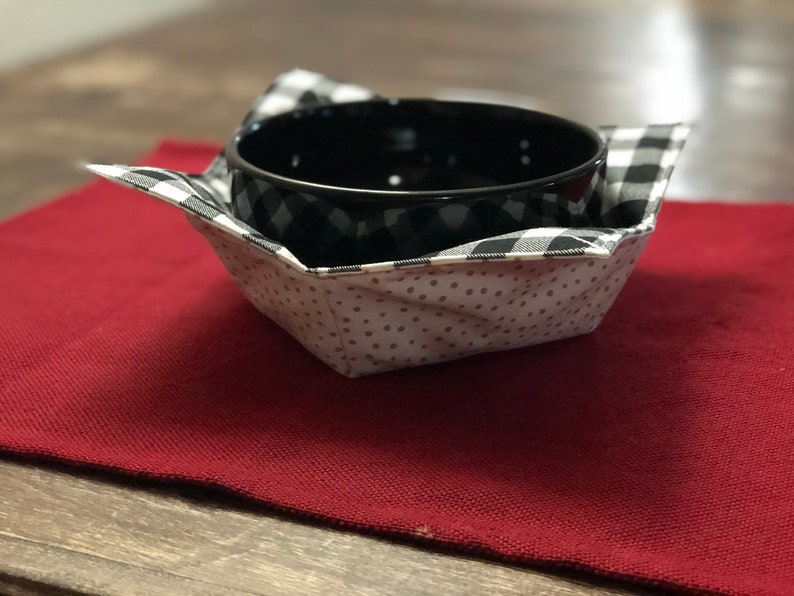 Microwave Bowl Cozy Sewing Tutorial | Hot Bowl Cozy Holder | Soup Bowl ...