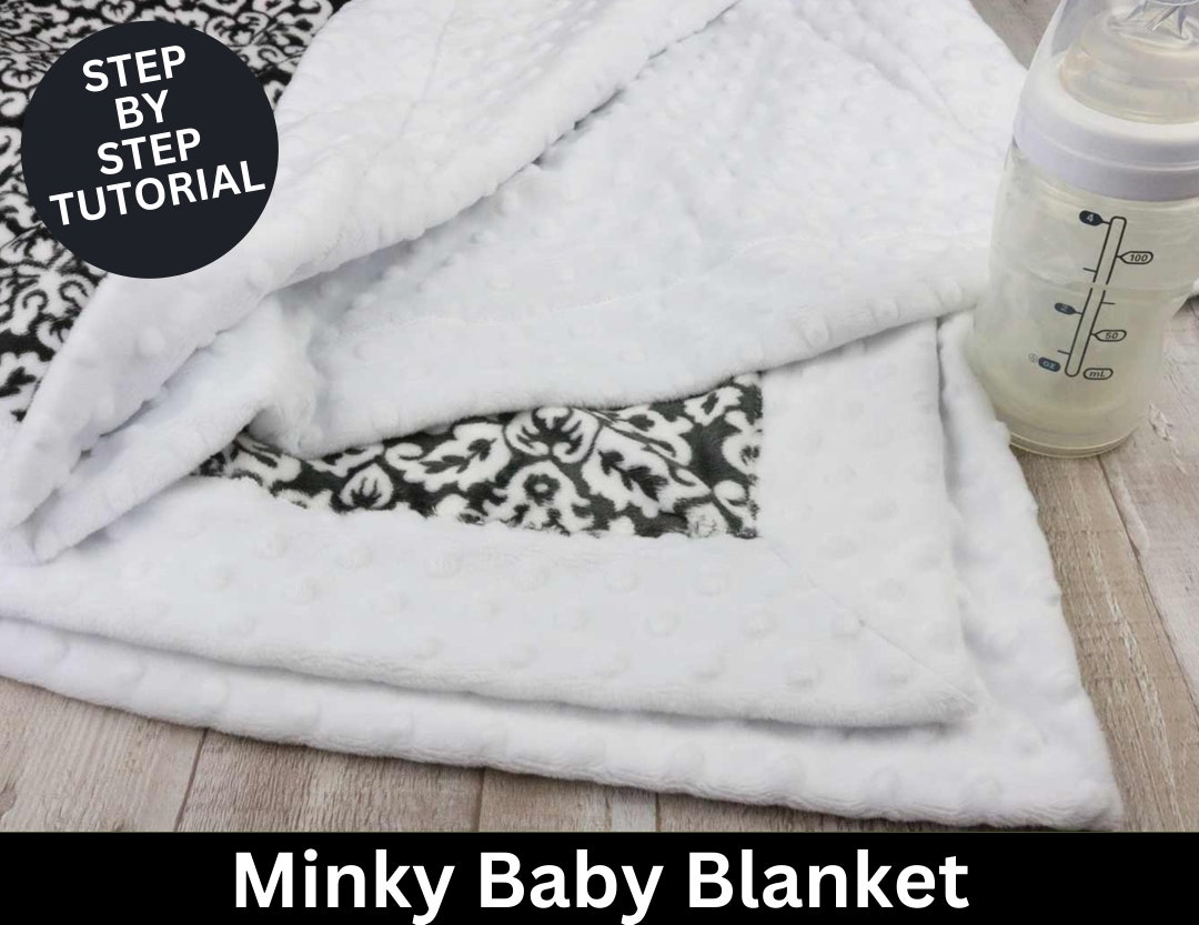 Baby Blanket Sewing Tutorial | Baby Minky Blanket | Baby Blanket ...