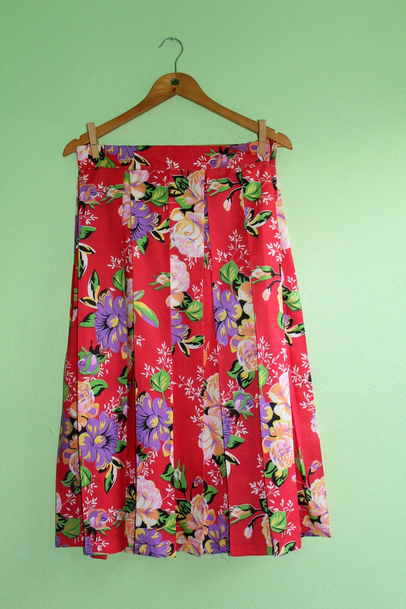 Pleated Skirt Sewing Pattern Size S XXXL Pleated Skirt - Etsy