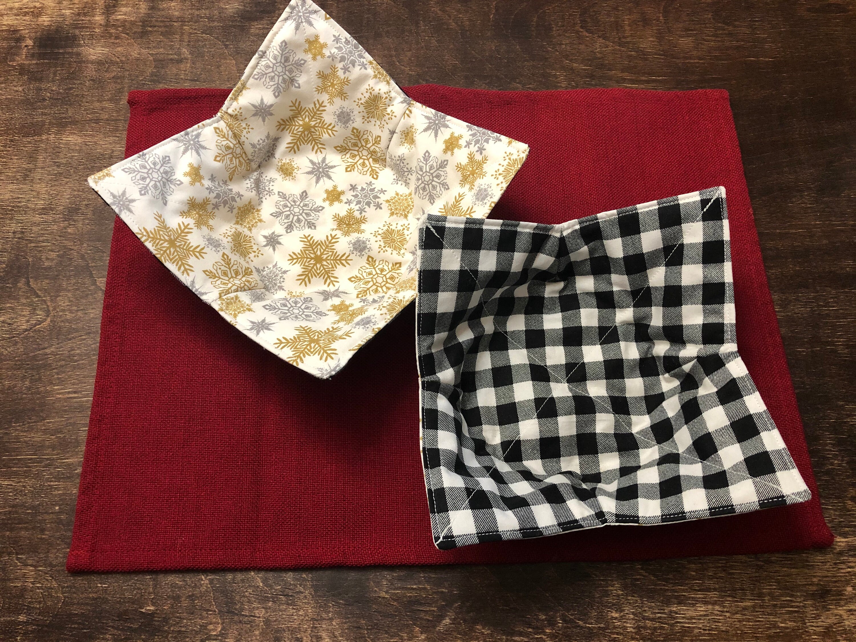 Microwave Bowl Cozy Sewing Tutorial Hot Bowl Cozy Holder - Etsy