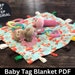 Easy Baby Tag Blanket Sewing Tutorial | Baby Tag Lovey | Baby Tag ...