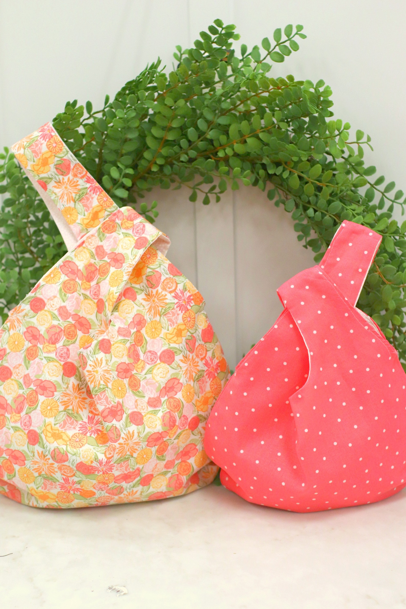 Japanese Knot Bag Sewing Pattern & Sewing Tutorial Knot Bag Pattern ...