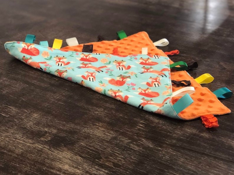 Easy Baby Tag Blanket Sewing Tutorial | Baby Tag Lovey | Baby Tag ...