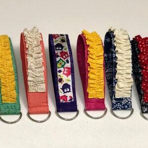 Keychain Wristlet Sewing Pattern & Sewing Tutorial | Wristlet Pattern ...