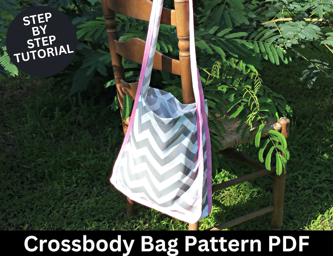 Crossbody Bag Sewing Pattern | Crossbody Bag Pattern | Cross Body Bag ...