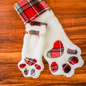 Pet Stocking Pattern | Pet Christmas Stocking | Easy Holiday Gift to Sew | Dog Christmas ...