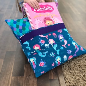 DIY Reading Pillow Sewing Tutorial - PDF Download. Pocket Pillow | Gift ...