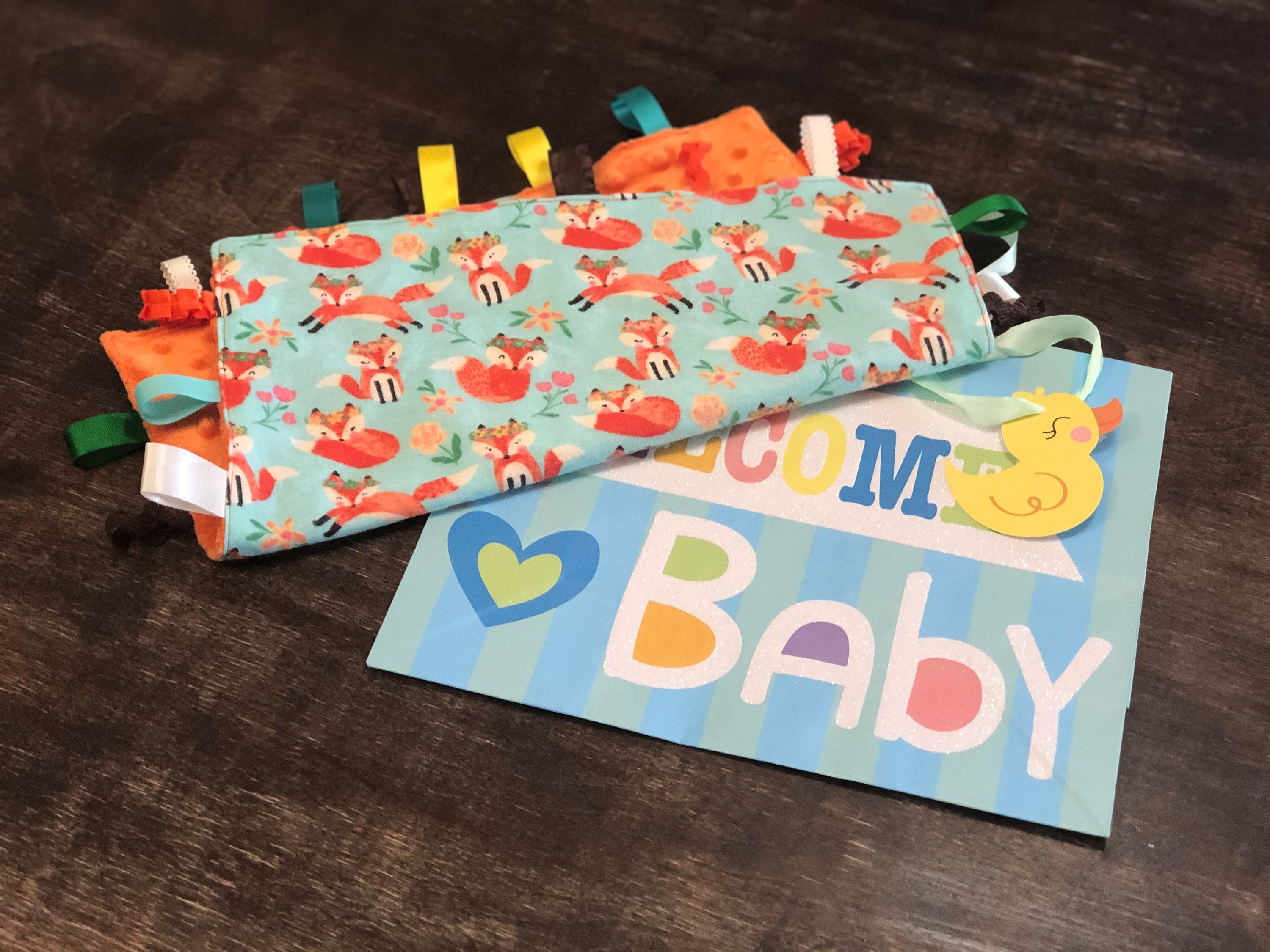 Easy Baby Tag Blanket Sewing Tutorial | Baby Tag Lovey | Baby Tag ...