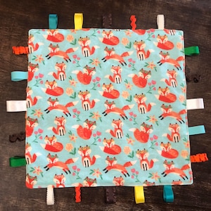 Easy Baby Tag Blanket Sewing Tutorial | Baby Tag Lovey | Baby Tag ...