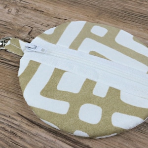 Earbud Case Sewing Pattern | Earbud Circle Pouch Pattern | Circle ...