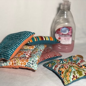 Reusable Sponge Easy Sewing Tutorial | Kitchen Sponge | Eco-friendly ...