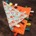 Easy Baby Tag Blanket Sewing Tutorial | Baby Tag Lovey | Baby Tag ...