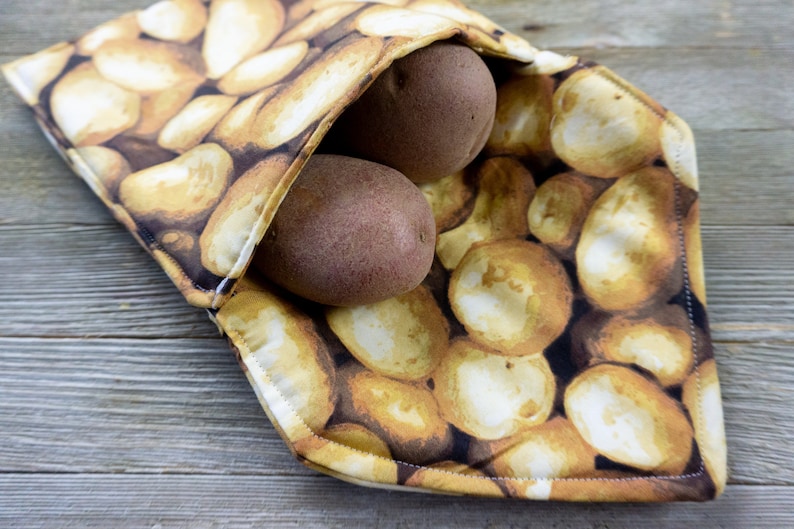 Microwave Potato Bag Sewing Pattern & Sewing Tutorial Potato - Etsy