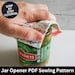 Jar Opener Sewing Pattern & Sewing Tutorial | Opener Pattern | Jar ...