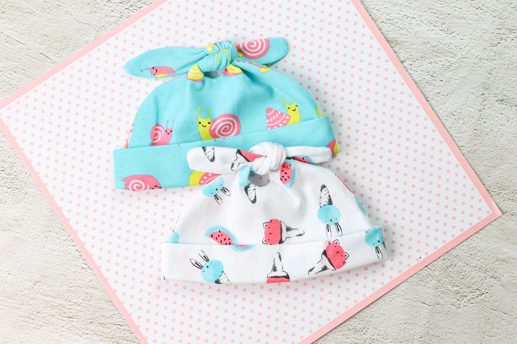 Easy Baby Hat Sewing Pattern & Sewing Tutorial | Baby Hat Pattern ...