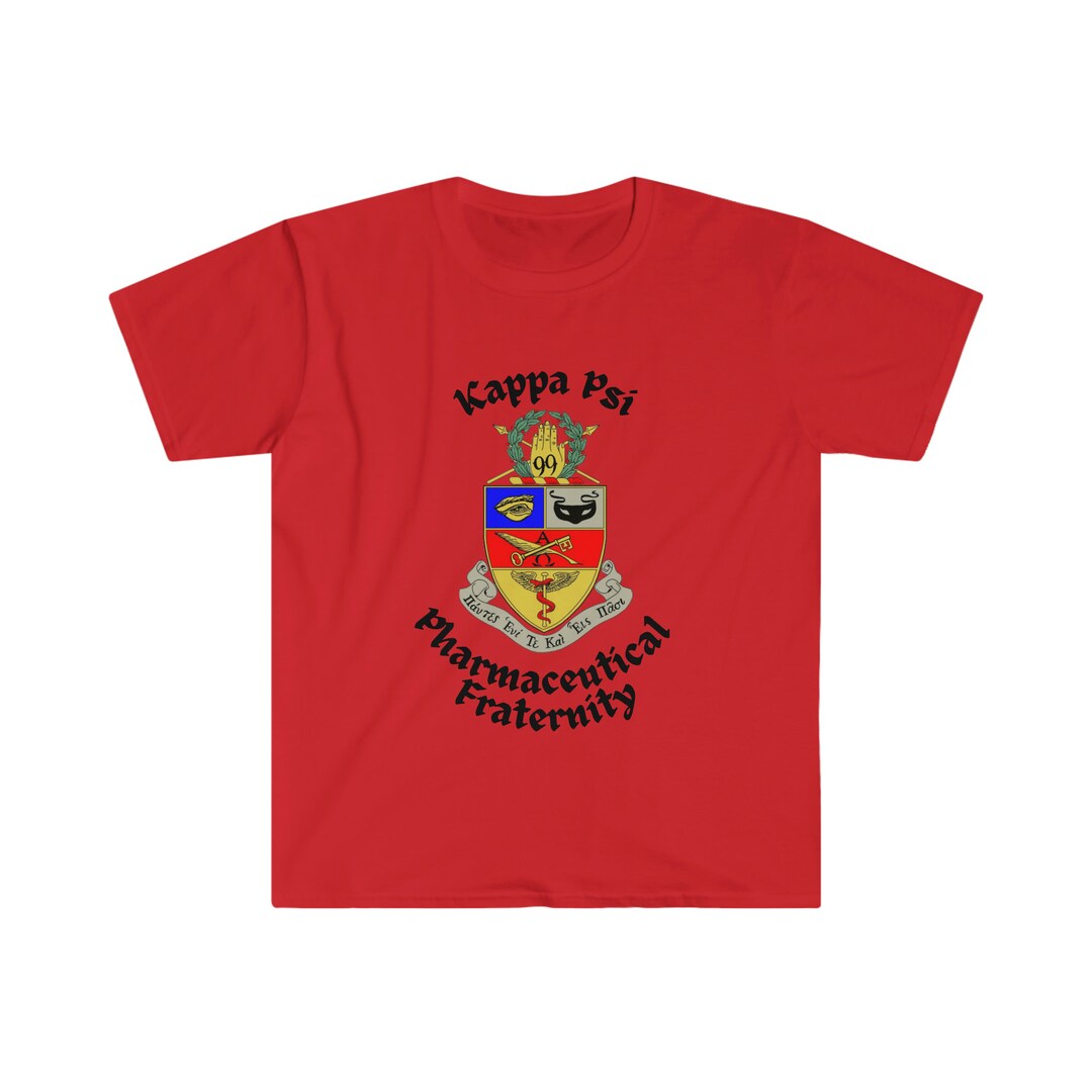 Kappa Psi Pharmaceutical Fraternity Unisex Softstyle T-shirt - Etsy