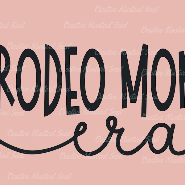 Rodeo Mom - Etsy