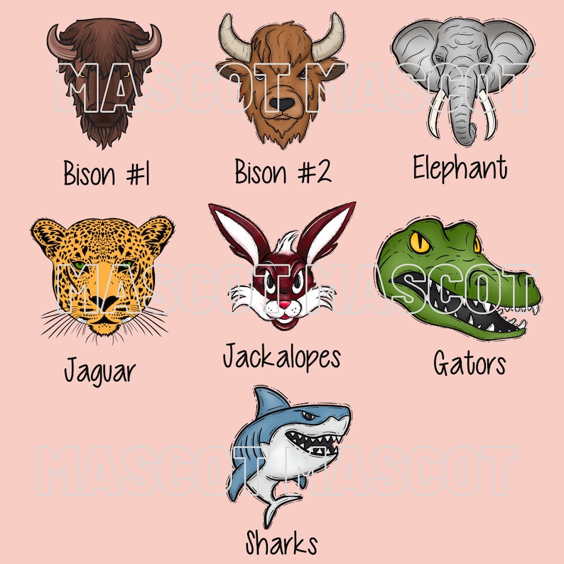 Custom Football Cheer Mascot Glitter PNG- Sports Digital File ...