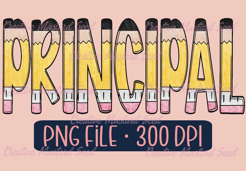 Principal Doodle Pencil PNG First Day of School, Elementary, Teacher ...
