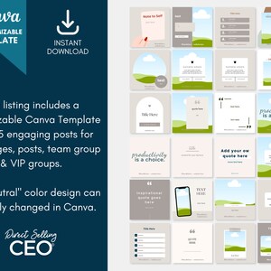 Direct Sales Social Media Instagram Engagement Posts, Canva Instagram ...