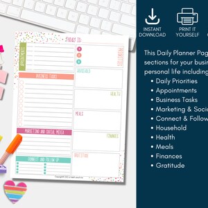 Direct Sales Daily Planner, Direct Sales Planner, Business Planner ...