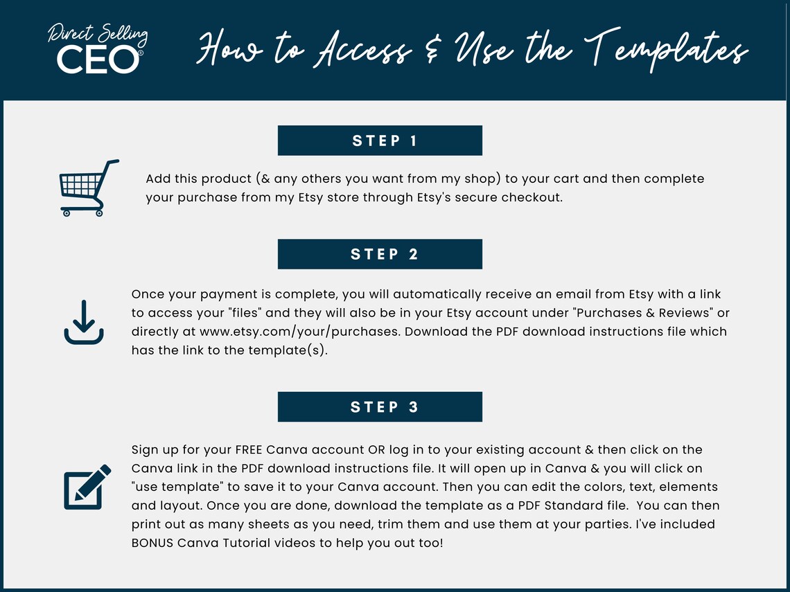 Direct Sales Printable Customer Info Form, Event Survey Form Printable ...