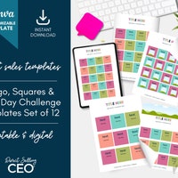 Direct Sales Business Card Canva Template, Editable Business Card ...