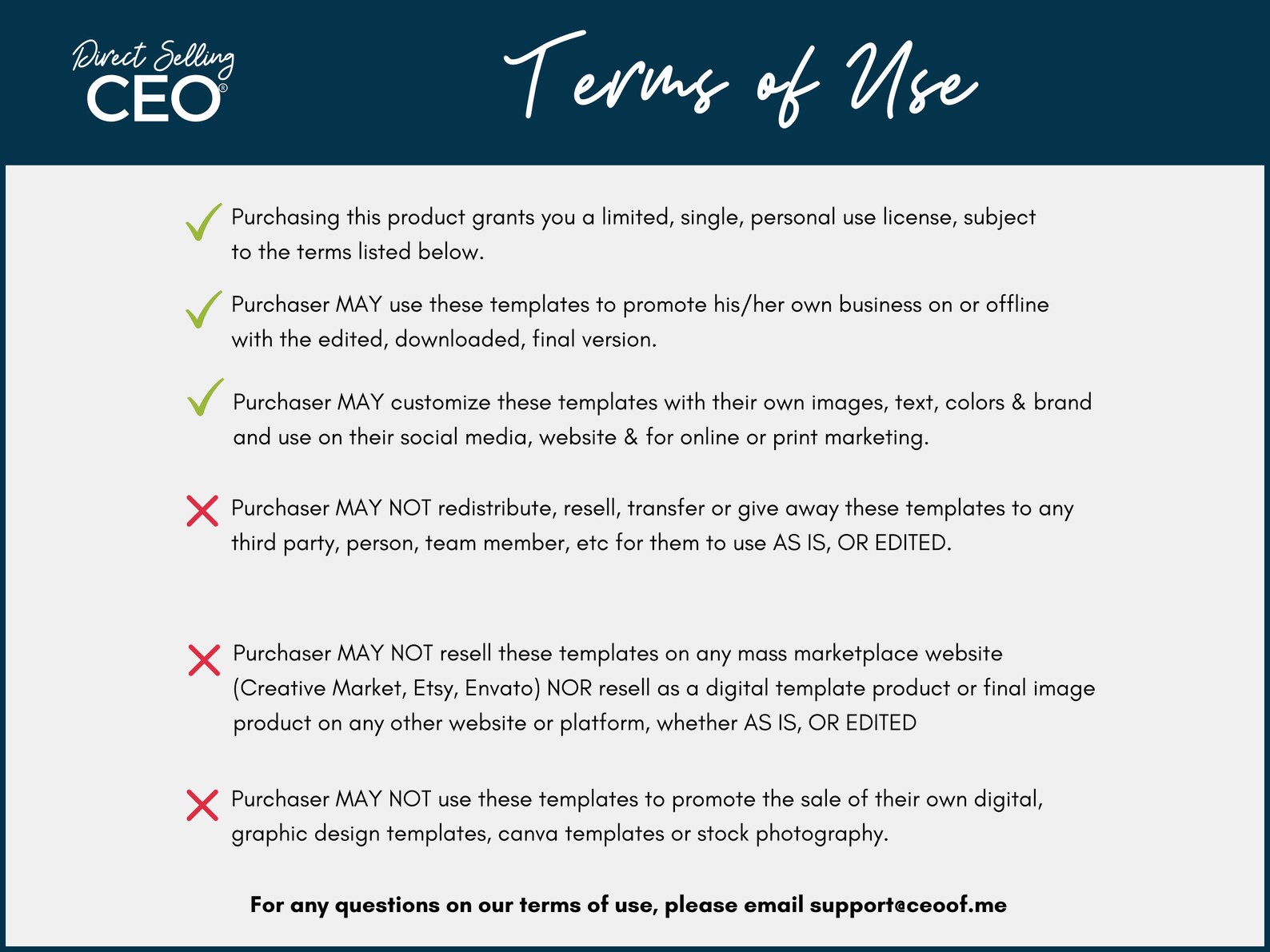 Direct Sales Checklists Templates, Lead Magnet Template, Canva ...