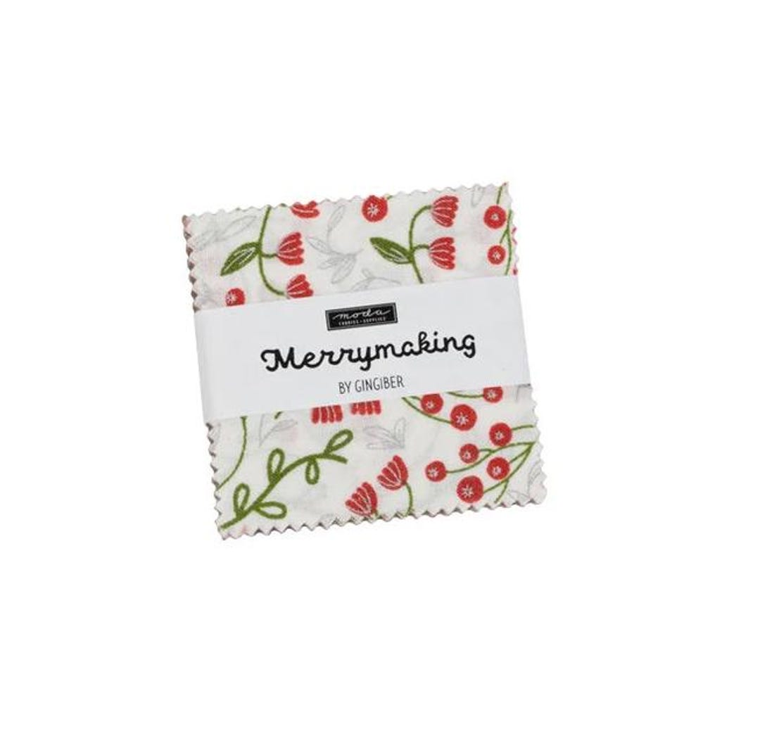 Merrymaking Charm Pack 42/pkg. - Gingiber - Moda Fabrics - Etsy